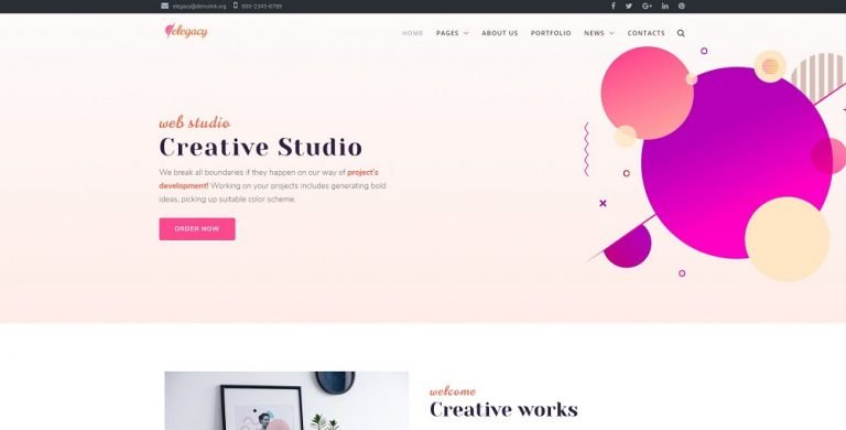 70+ Creative WordPress Themes 2021 - Best Free Creativity Worpress Theme