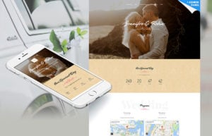 55+ Best Wedding Website Templates & Themes 2021 | MasterBundles