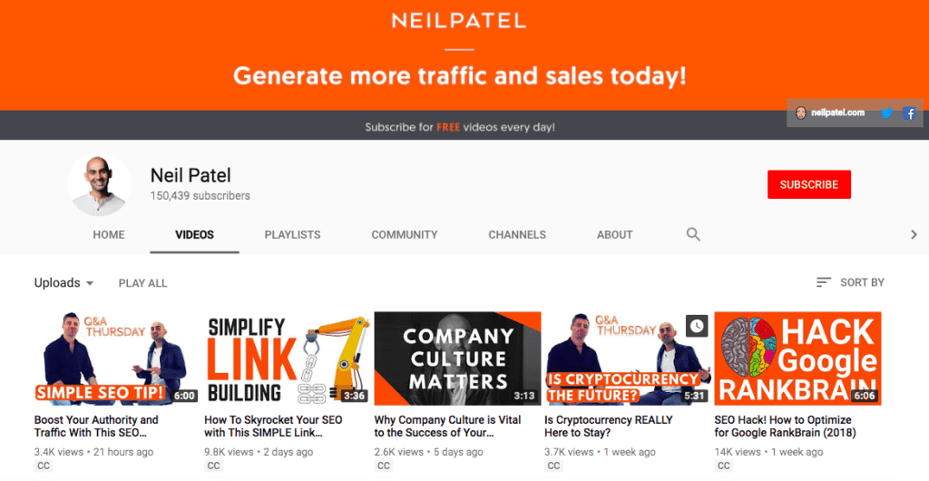 60+ YouTube Channels For Learning Digital Marketing in 2020 - Master ...