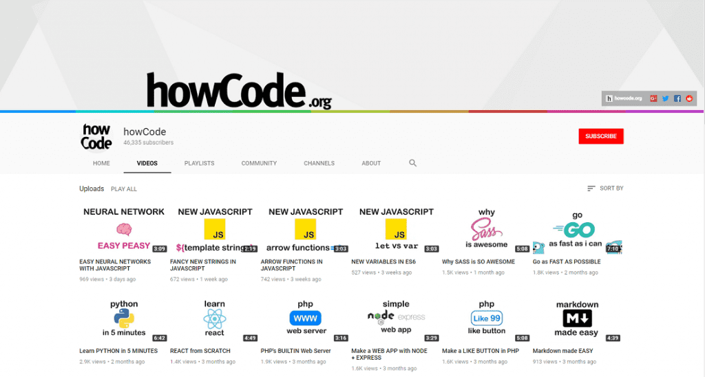 Top 65 Must-to-Know Youtube Channels 2021 to Learn Web Development – MasterBundles