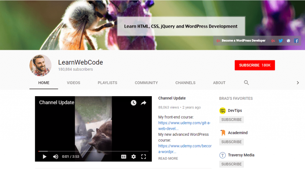 Top 65 Must-to-Know Youtube Channels 2021 to Learn Web Development ...