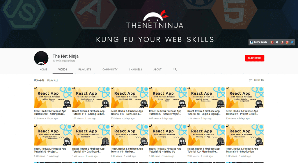 Top 65 Must-to-Know Youtube Channels 2021 to Learn Web Development ...
