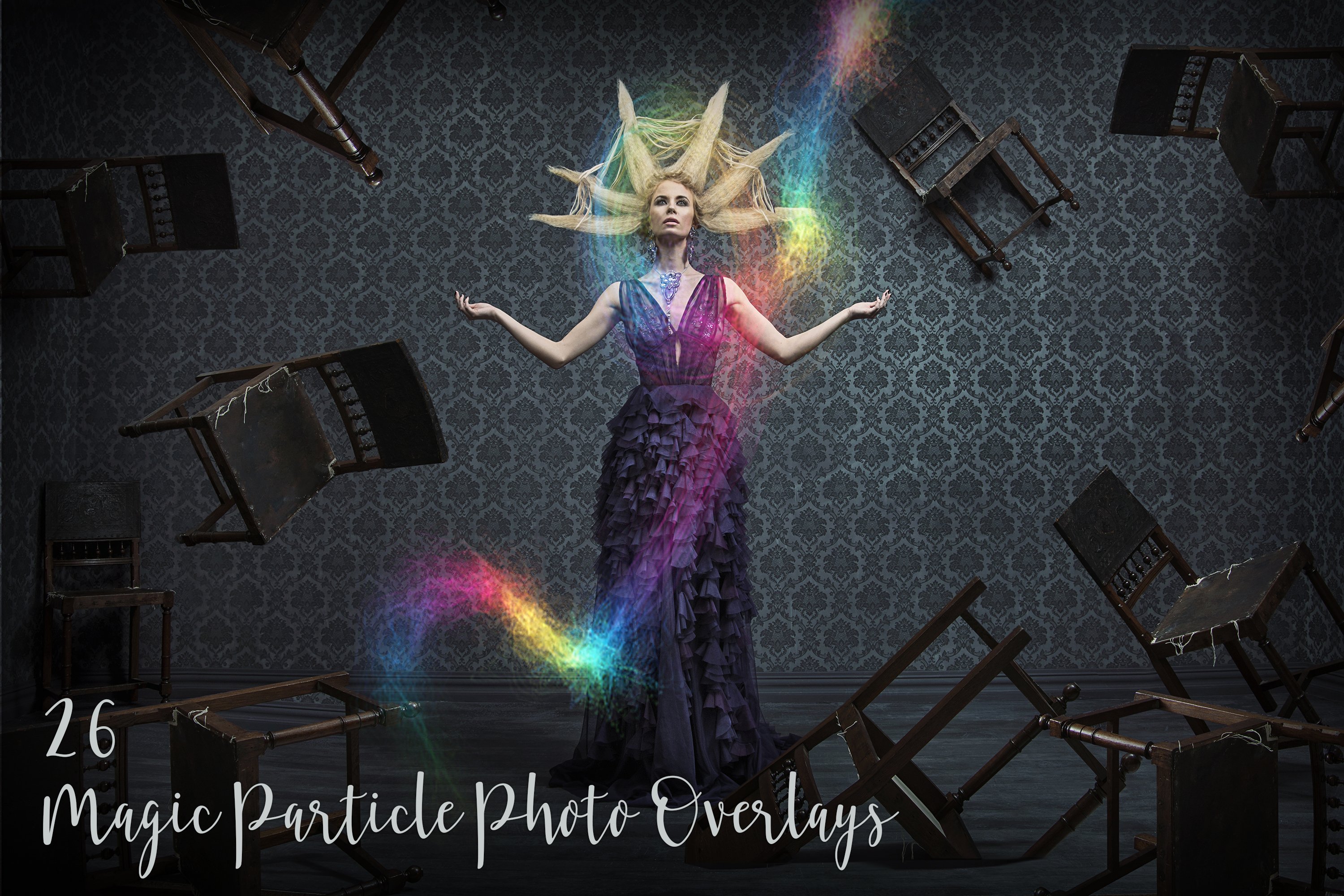 26 Magic Particle Photo Overlays - $7 – MasterBundles