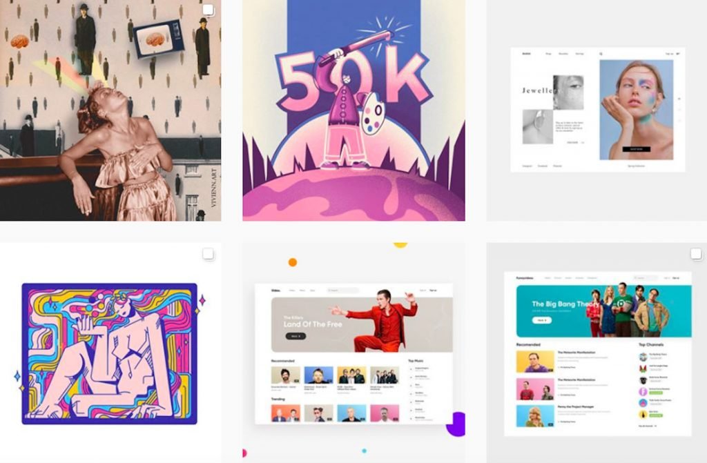 110+ Accounts Instagram for UX & Web Design Inspiration | [MB]