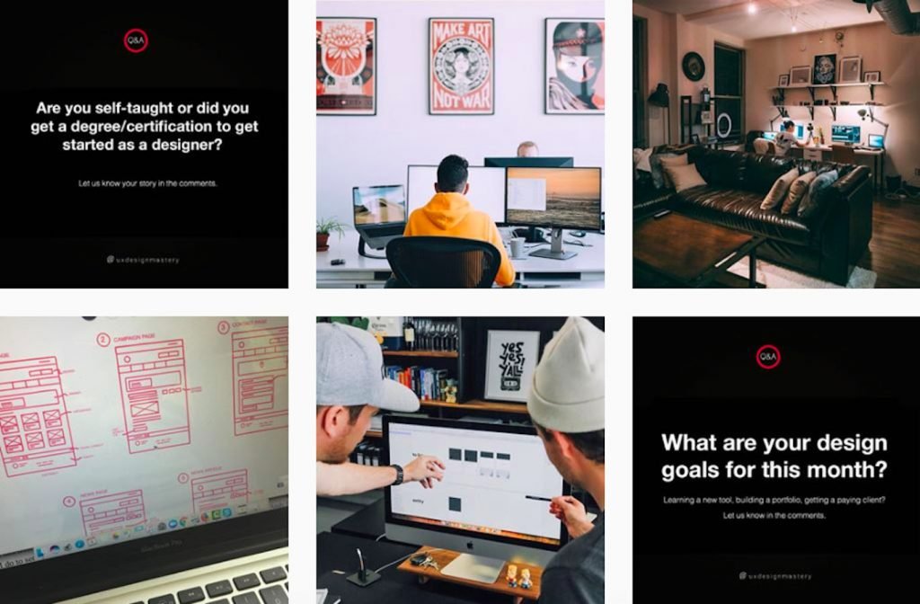 110+ Accounts Instagram for UX & Web Design Inspiration | [MB]