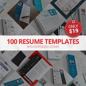 100 Open Office Resume Templates with Extended License - Only $19 ...