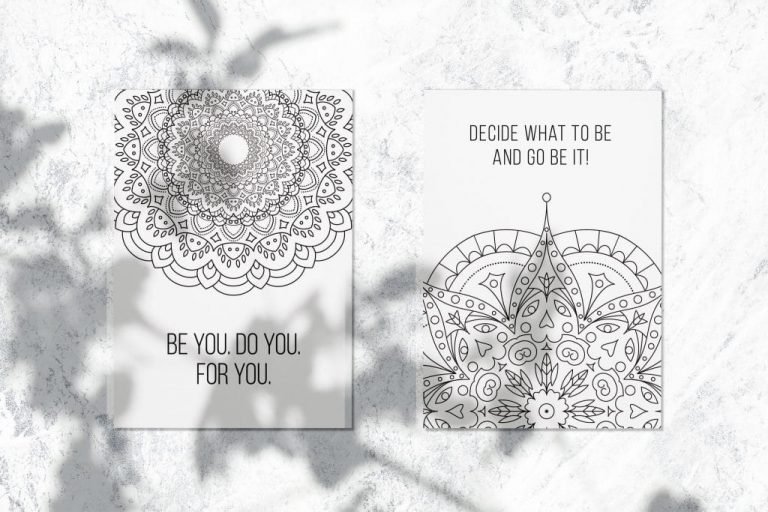 40+ Best Coloring Pages & Cards for Adults 2021: Free & Premium