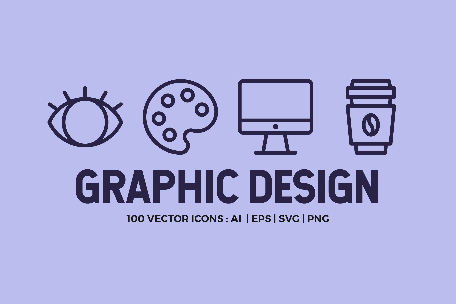 100 Graphic Design Simple Line Icons - $18 – MasterBundles