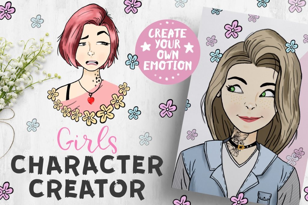 Best Portrait Creator in 2021. Girls Character Creator - $21