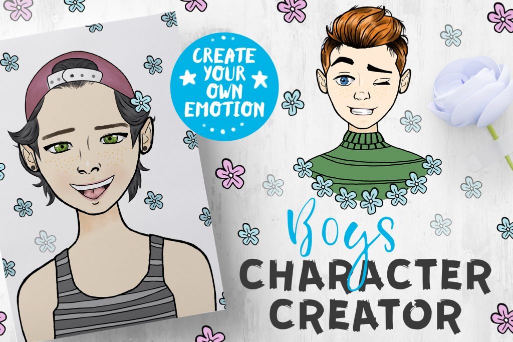 Best Portrait Creator in 2021. Boys Character Creator - $21