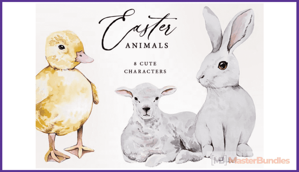 50+ Best Easter Clipart in 2021 - Master Bundles