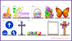 50+ Best Easter Clipart in 2021 - Master Bundles
