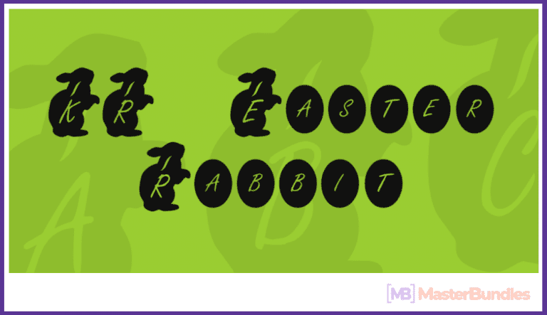 30+ Free and Premium Easter Fonts in 2021 | MasterBundles
