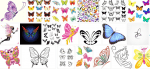 Best Butterfly Clipart 2021: What and Where to Search for? | MasterBundles