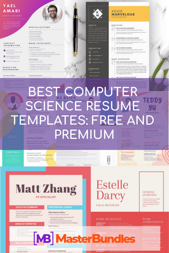 44+ Best Computer Science Resume Templates: Free and Premium - | [MB]