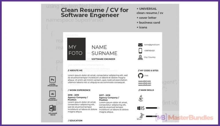 50+ Best Chronological Resume Templates in 2020: Free and Premium