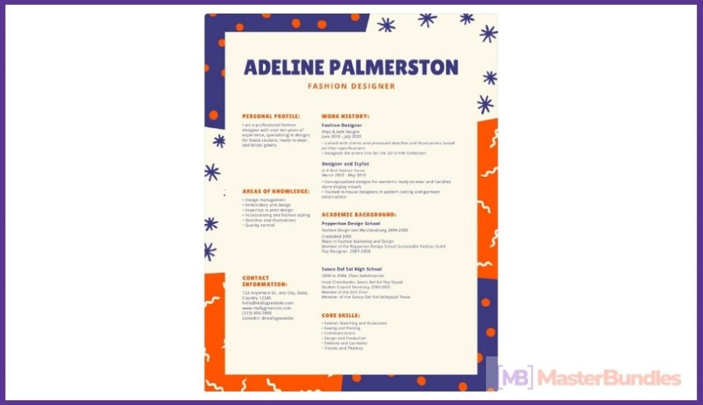 50+ Best Chronological Resume Templates in 2020: Free and Premium