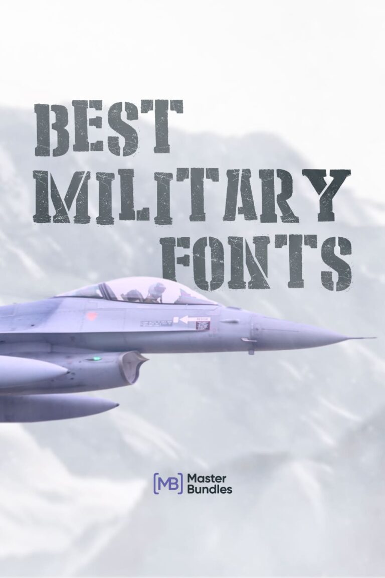 15 Best Military Fonts 2023 – MasterBundles