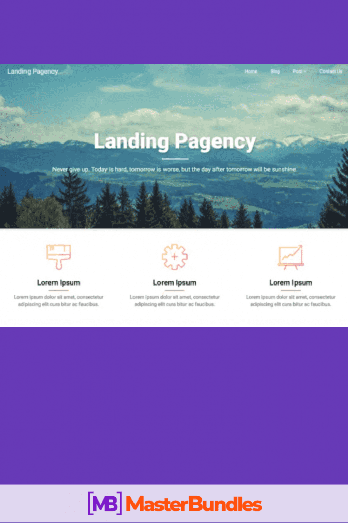 30+ Best Free Landing Pages Wordpress Themes in 2020 | MasterBundles