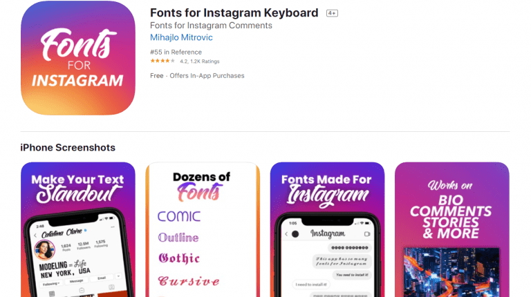 How To Use Custom Fonts On Instagram?