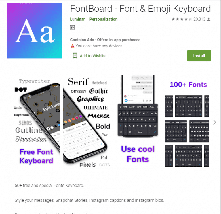 How To Use Custom Fonts On Instagram?
