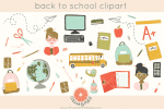 55+ Best Back to School Clipart and Images: Largest Kit 2021 - Master ...