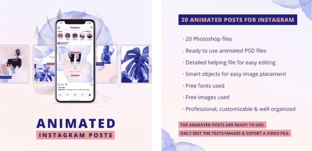70 Best Instagram Templates 2020 – MasterBundles