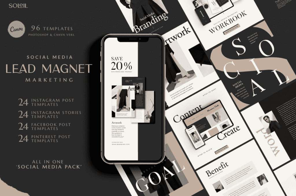 70 Best Instagram Templates 2020 – MasterBundles