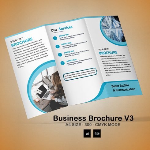 Business Brochure V3: Science Brochure Template | Master Bundles