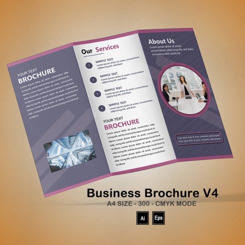 Editable Brochure Template V4 | Master Bundles