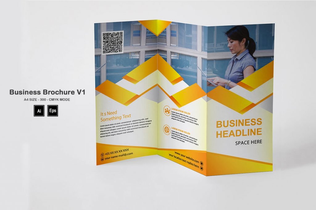 Business Brochure Template V1 – MasterBundles