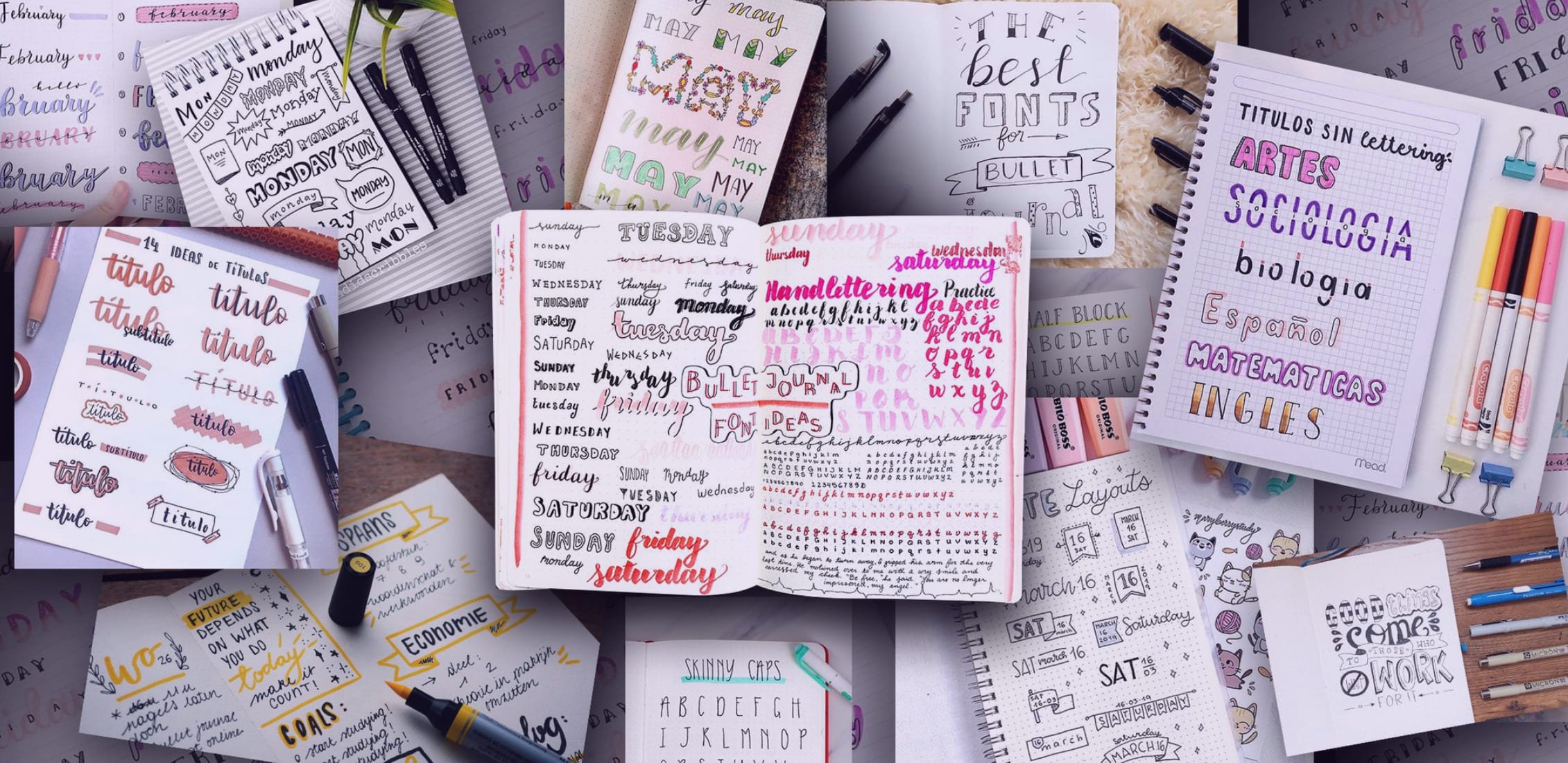 70+ Bullet Journal Fonts to Make Your BuJo Fancy in 2021 - Master Bundles