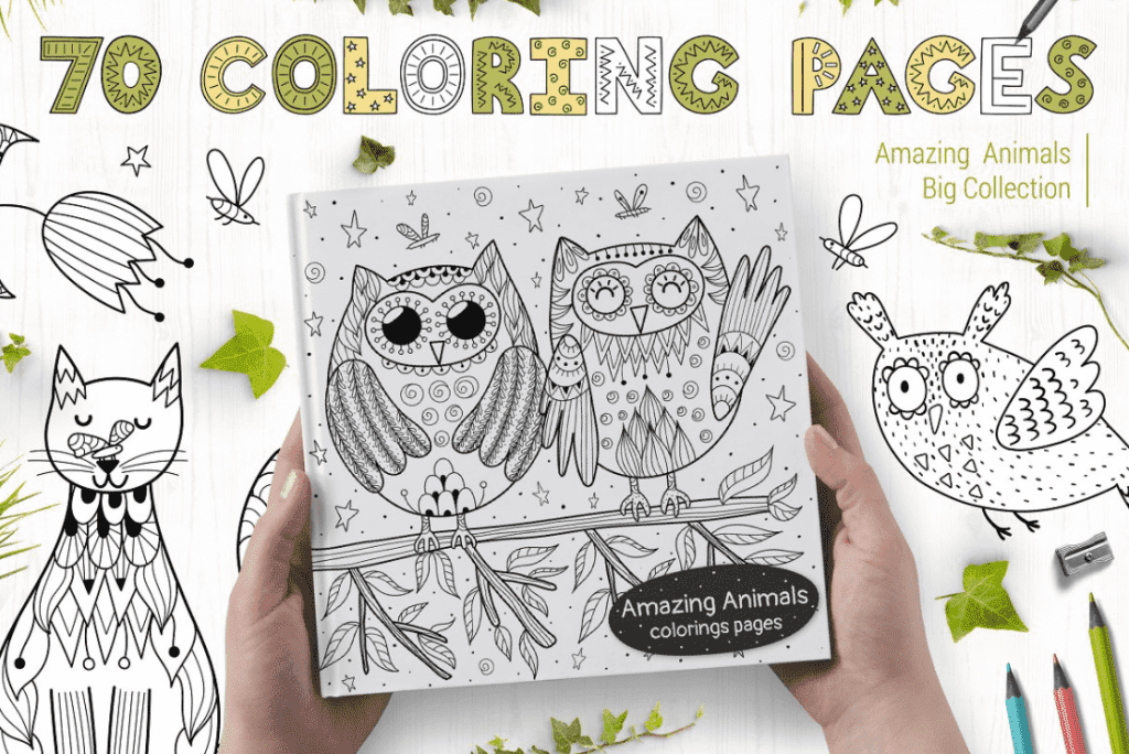 40+ Best Coloring Pages & Cards for Adults 2021: Free & Premium