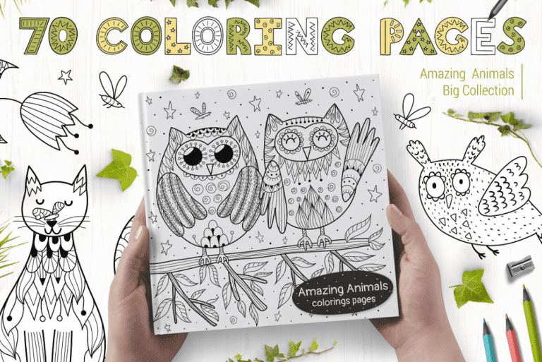 40+ Best Coloring Pages & Cards for Adults 2021: Free & Premium