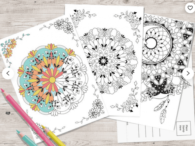 40+ Best Coloring Pages & Cards for Adults 2021: Free & Premium