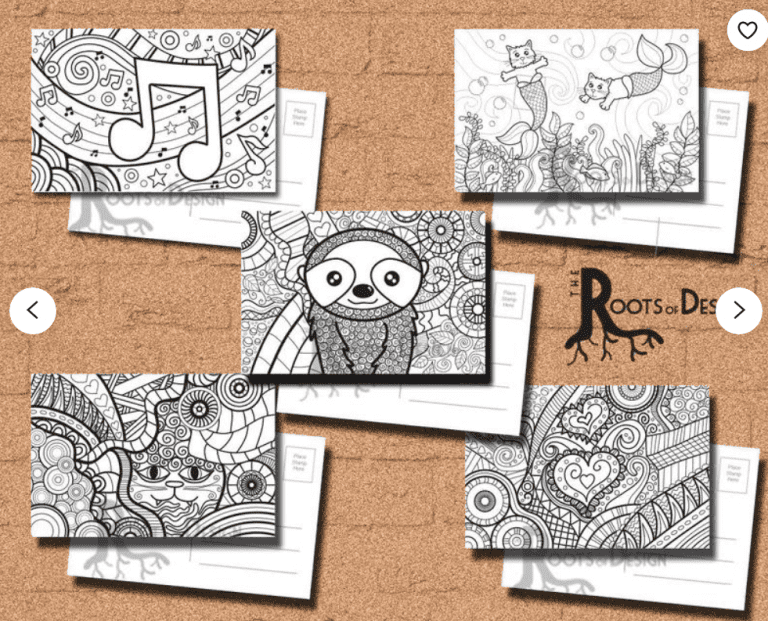 40+ Best Coloring Pages & Cards for Adults 2021: Free & Premium