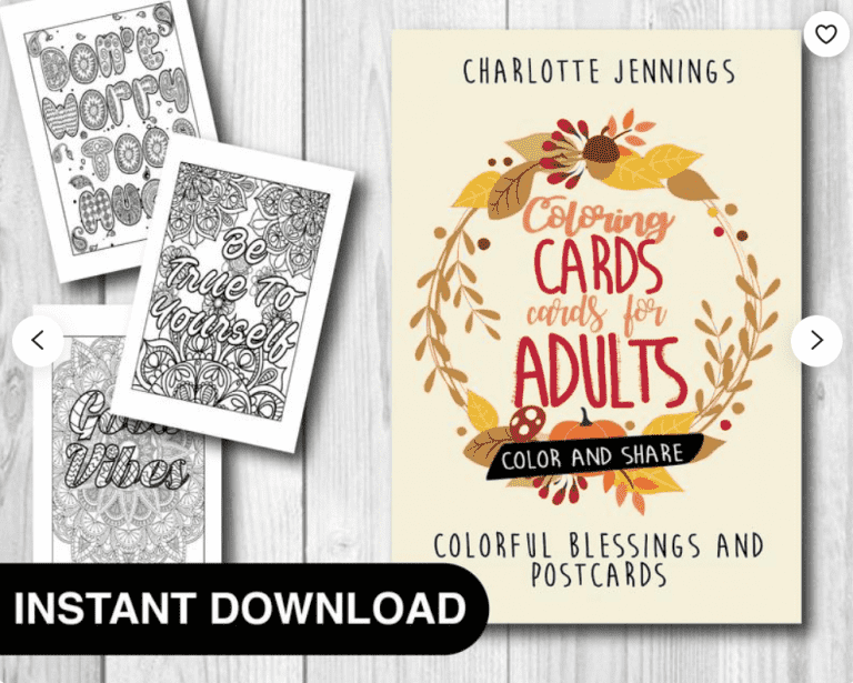 40+ Best Coloring Pages & Cards for Adults 2021: Free & Premium