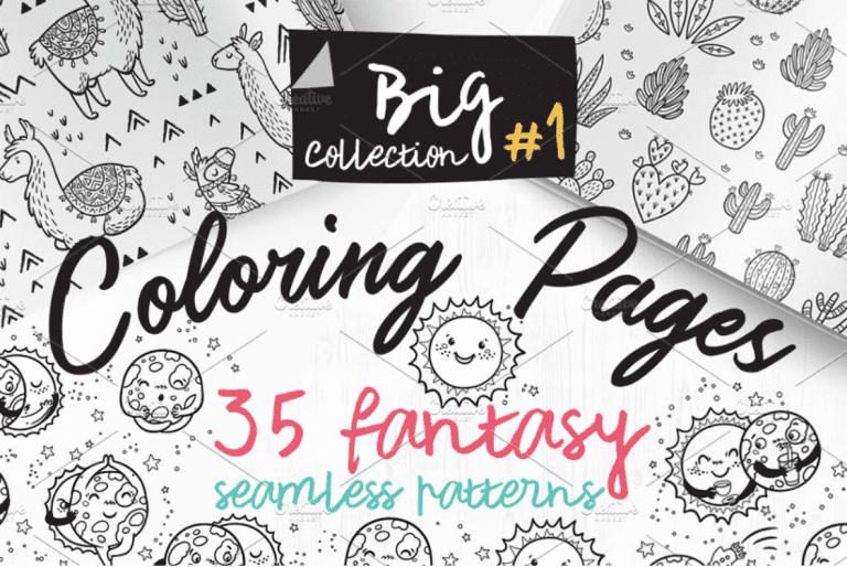 40+ Best Coloring Pages & Cards for Adults 2021: Free & Premium