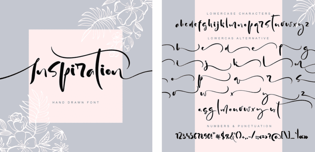 Girly Fonts | 95+ Best Girly Fonts 2021: Free, Premium & Bundles ...
