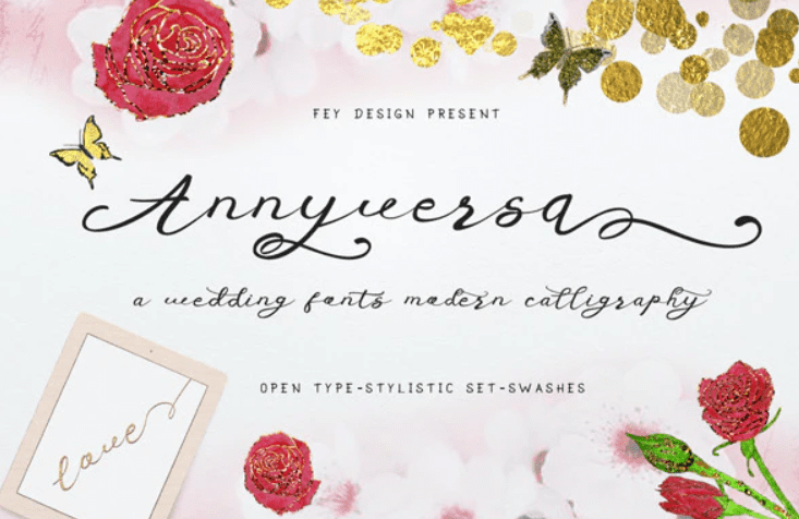 Girly Fonts | 95+ Best Girly Fonts 2021: Free, Premium & Bundles ...