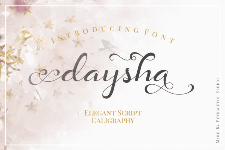 Girly Fonts | 95+ Best Girly Fonts 2021: Free, Premium & Bundles ...