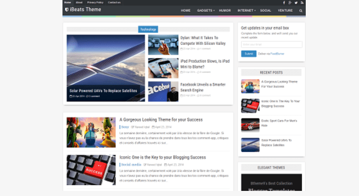 100+ Blogger Templates 2021 - Best Free Blogspot Templates | [MB]