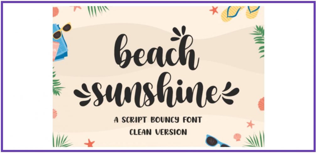 Best Summer & Beach Fonts 2021 - 65+ Best Beach Fonts: Free and Premium ...
