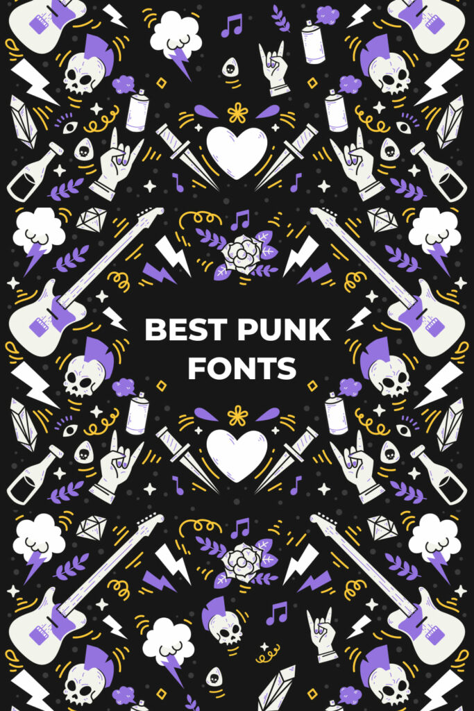 From Grunge to Punk: 25+ Punk Fonts for Alternative Design Styles