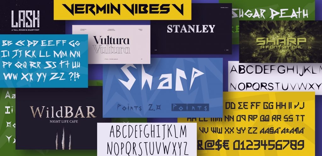 10+ Original gangsta fonts in 2021 for every taste and purposes