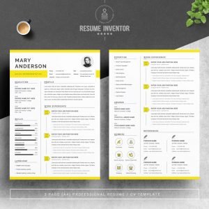 Resume Template/CV Design Pattern