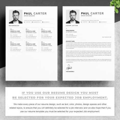 Professional Resume Template – MasterBundles