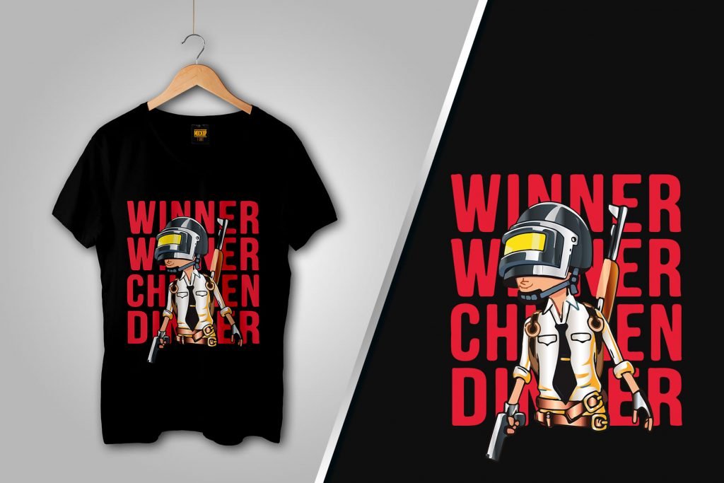 20+ Pubg T-Shirt design for Man and Woman – MasterBundles