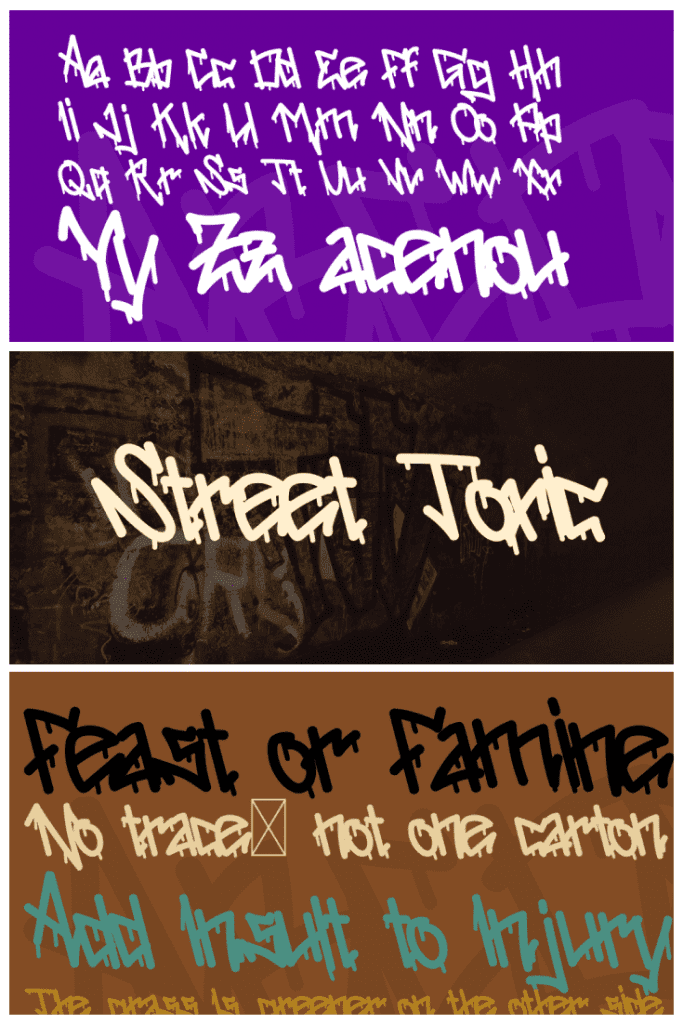 10+ Original gangsta fonts in 2021 for every taste and purposes