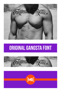 10+ Original gangsta fonts in 2021 for every taste and purposes